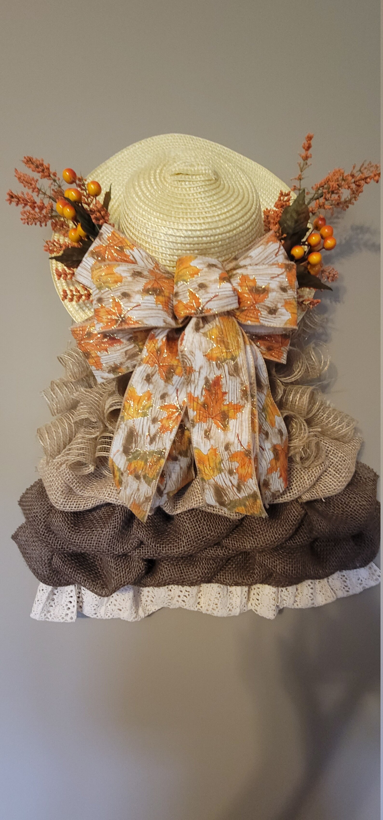 Country Girl, Little Girls Room Wreath, Everyday Fall Wreath, Front ...