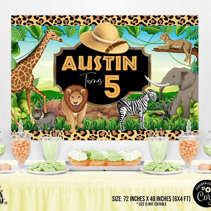 Jungle Backdrop - Etsy