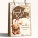 EDITABLE Bear Bearly Wait Birthday Gift Box Label, Beary First Birthday ...