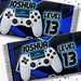 Gamer Birthday Candy Bar Wrapper, Template Printable, Gaming Birthday ...