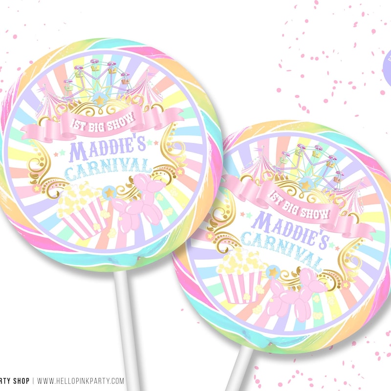 Carnival Party Theme Cutout - Etsy