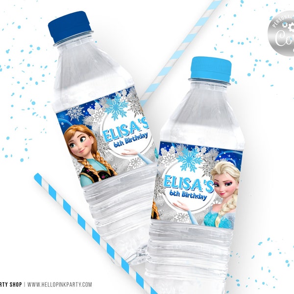 Frozen Water Labels - Etsy