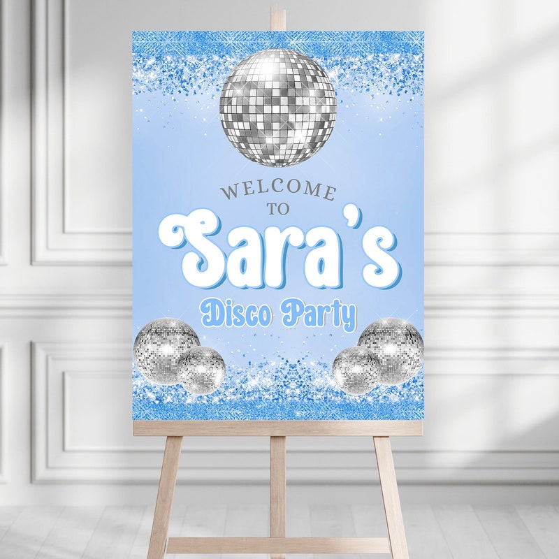 Disco Poster Birthday - Etsy