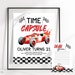 Race Car Birthday Time Capsule, Modern Race Car Birthday, Two Fast ...