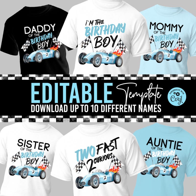 Two Fast Birthday Shirt - Etsy