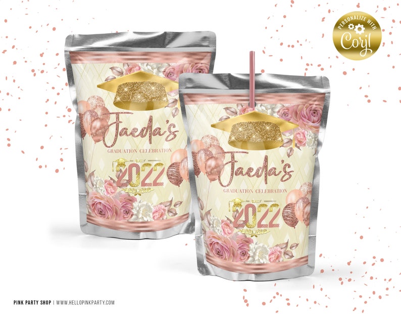 Graduation Party Bundle Kit Template Printable Prom Graduate - Etsy