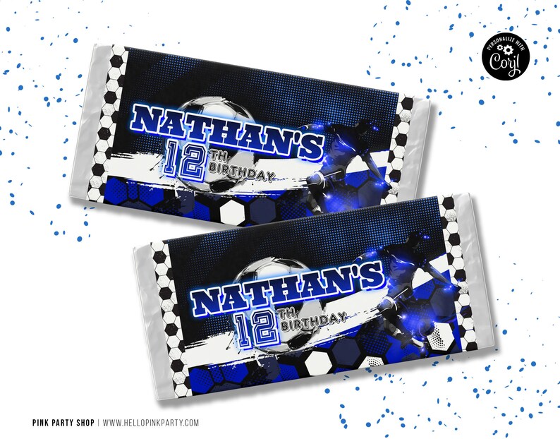 Soccer Birthday Party Bundle Kit Template Printable Football - Etsy