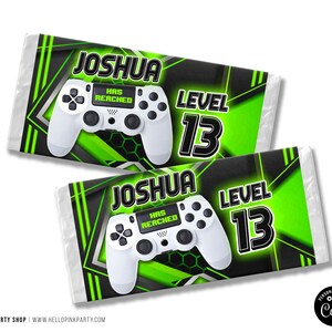 Gamer Theme Birthday Caprisun Labels, Printable Templates, Gaming ...