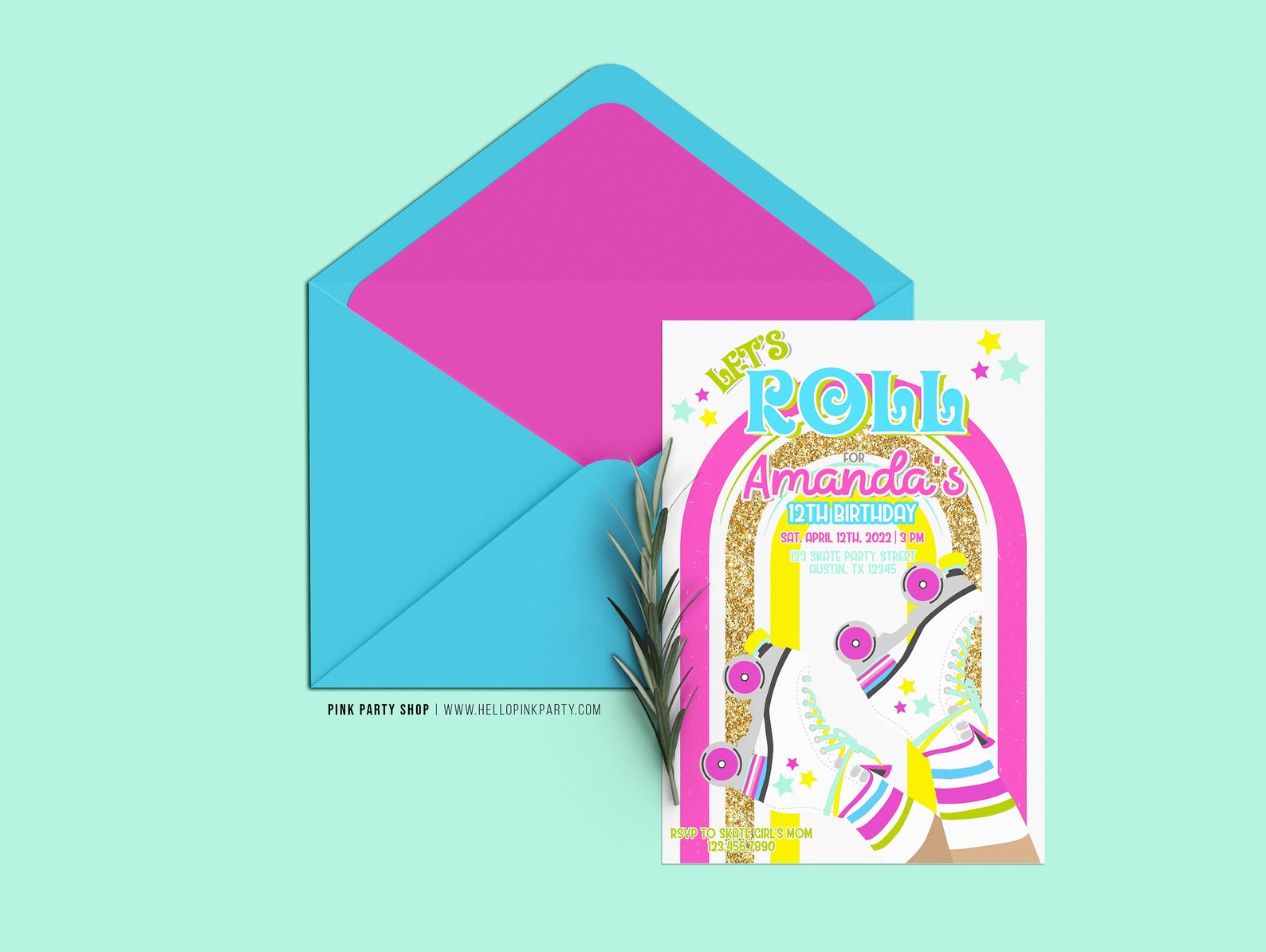 Kids Birthday Invitation Template Printable Kids Birthday - Etsy