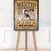 Cowboy Birthday Printable Wanted Sign Template, Rodeo Western Birthday ...