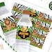 Safari Birthday Party Bundle: Editable Jungle Animals Template (digital ...
