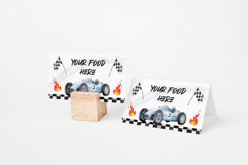 Editable Racing Birthday Welcome Sign Two Fast Two Curious 2nd - Etsy