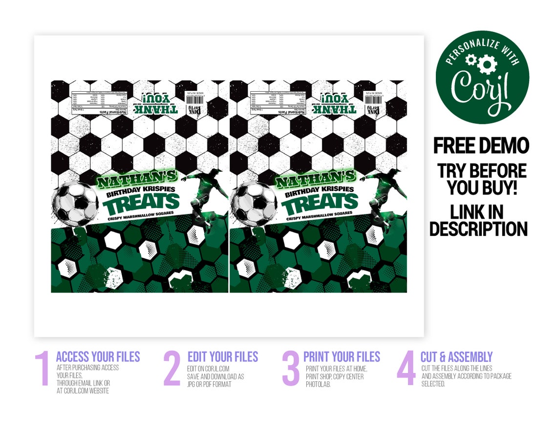 Kids Birthday Candy Bar Wrapper Printable Templates Kids - Etsy