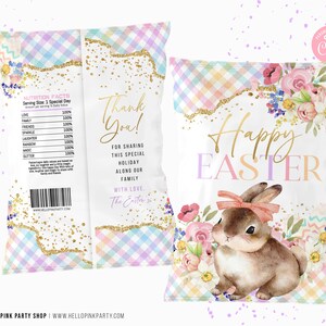 EASTER PRINTABLE BUNDLE Party Bundle Kit, Template Printable, Easter ...