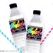 Editable Paint Splatter Birthday Party Bundle Kit, Template Printable ...
