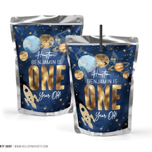 Editable Outer Space Candy Bar | Outer Space Birthday Party Decor | Boy ...