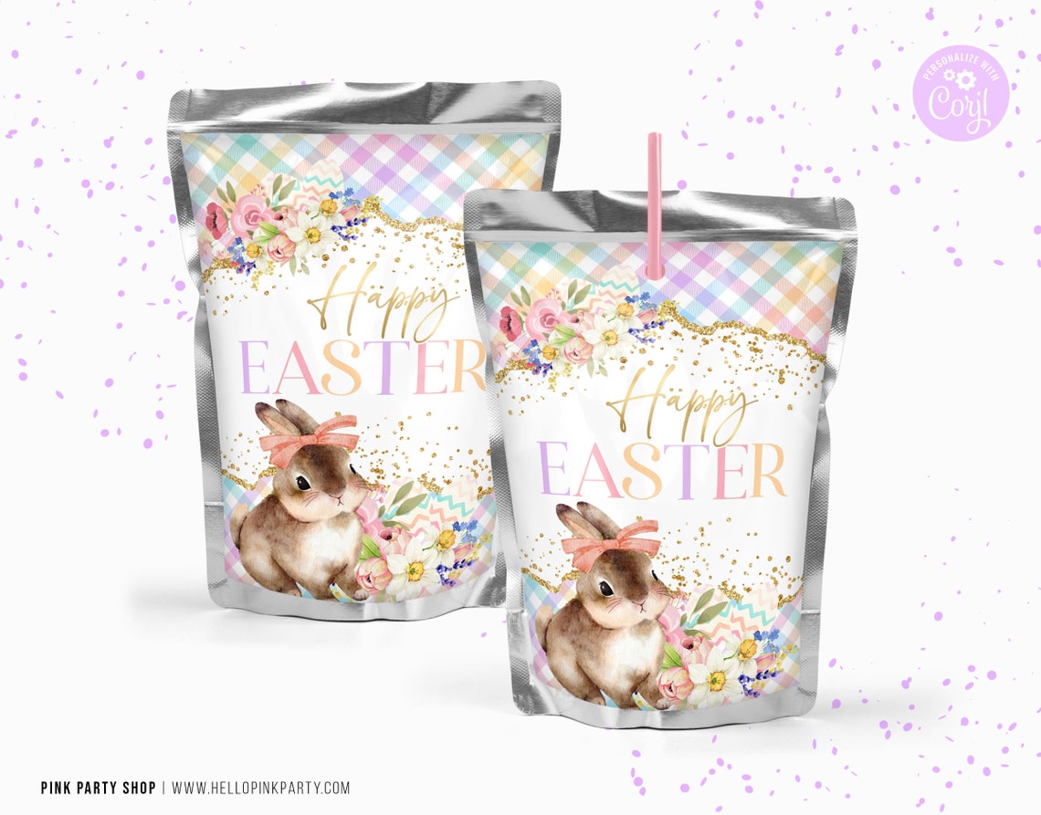 Easter Candy Bar Wrapper Printable Templates Egg Hunt - Etsy
