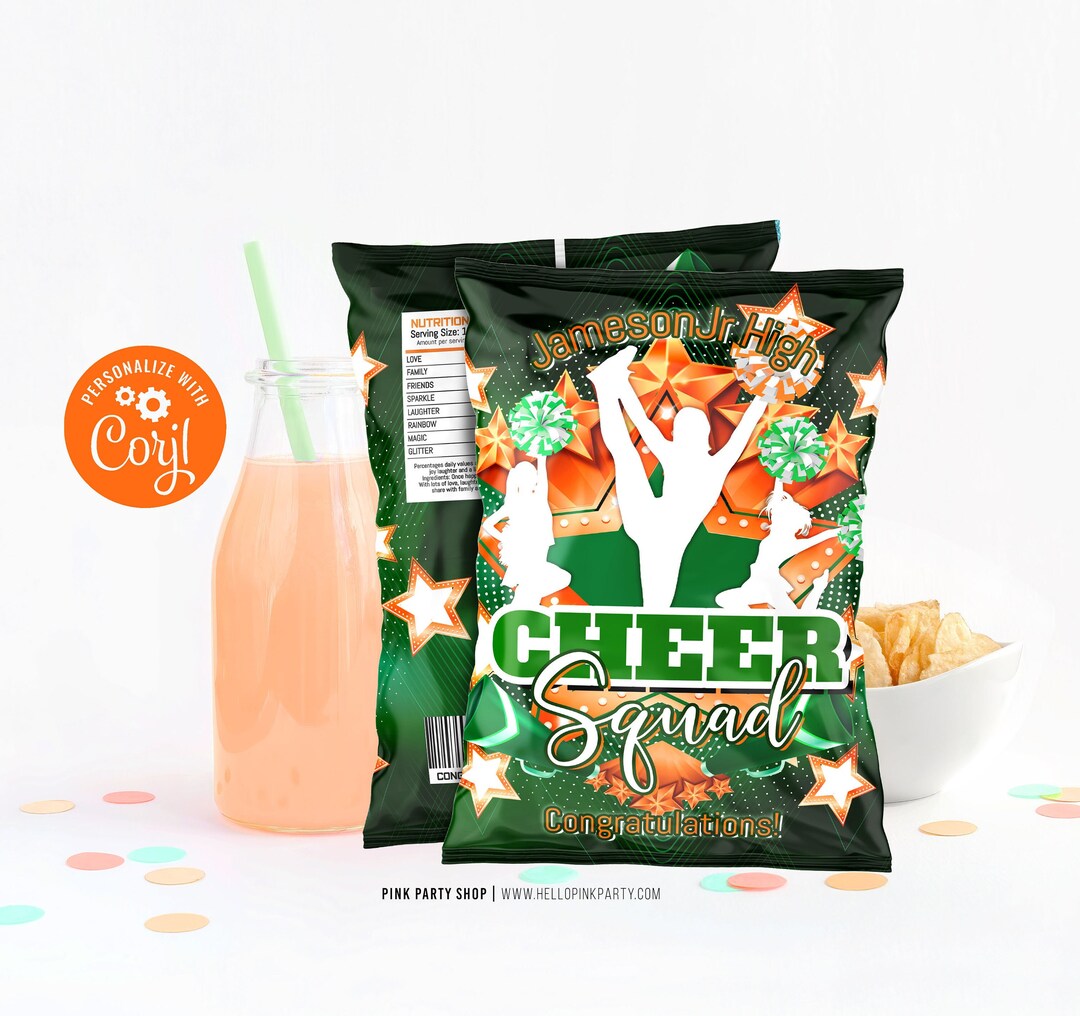 Kids Birthday Chip Bag,template Printable, Kids Birthday Chip Bag, Kids ...