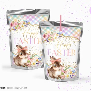 EASTER PRINTABLE BUNDLE Party Bundle Kit, Template Printable, Easter ...