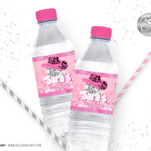 Disco Cowgirl Birthday Party Bundle Kit, Template Printable, Rodeo ...