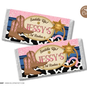 Cowgirl Birthday Party T-shirt Design, Template Printable, 1st Rodeo T ...