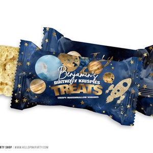 Outer Space Birthday Party Bundle Kit, Template Printable, Galaxy ...