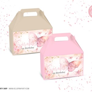 Kids Birthday Loot Gift Bag Labels, Printable Templates, Kids Birthday ...