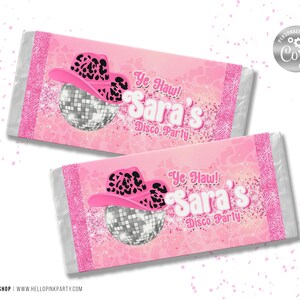 Disco Cowgirl Birthday Party Bundle Kit, Template Printable, Rodeo ...