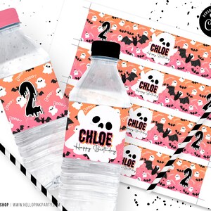 Halloween Editable Candy Bar Wrapper Printable Template Scary Cute ...