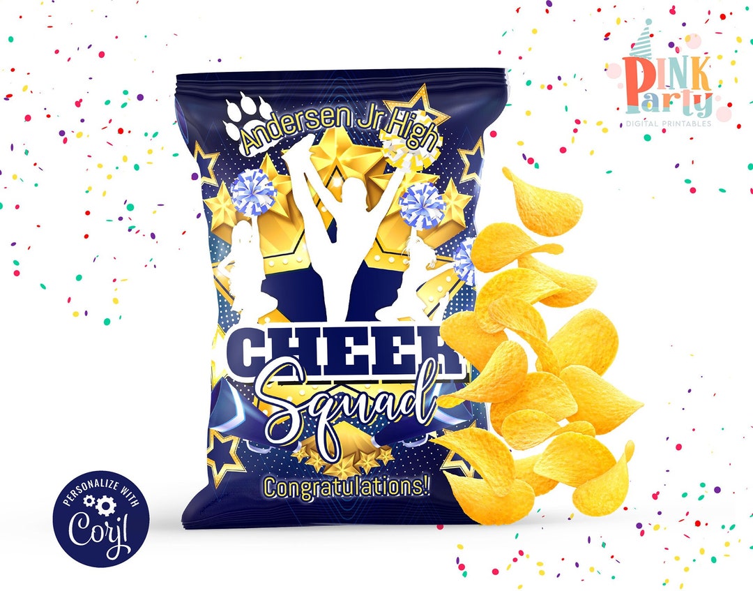 Kids Birthday Chip Bag,template Printable, Kids Birthday Chip Bag, Kids ...