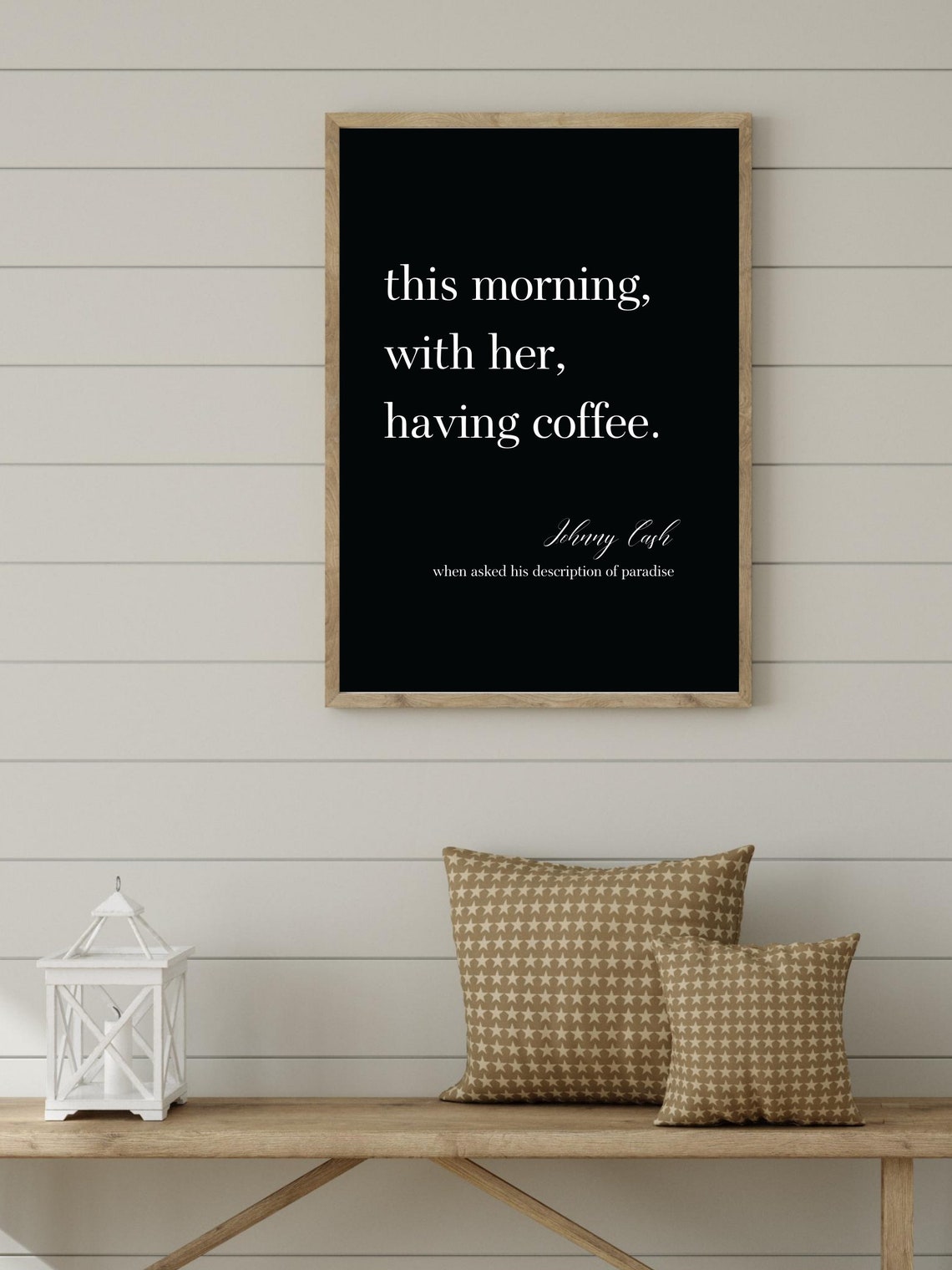Johnny Cash Sign Farmhouse Country Wall Art Poster - Etsy