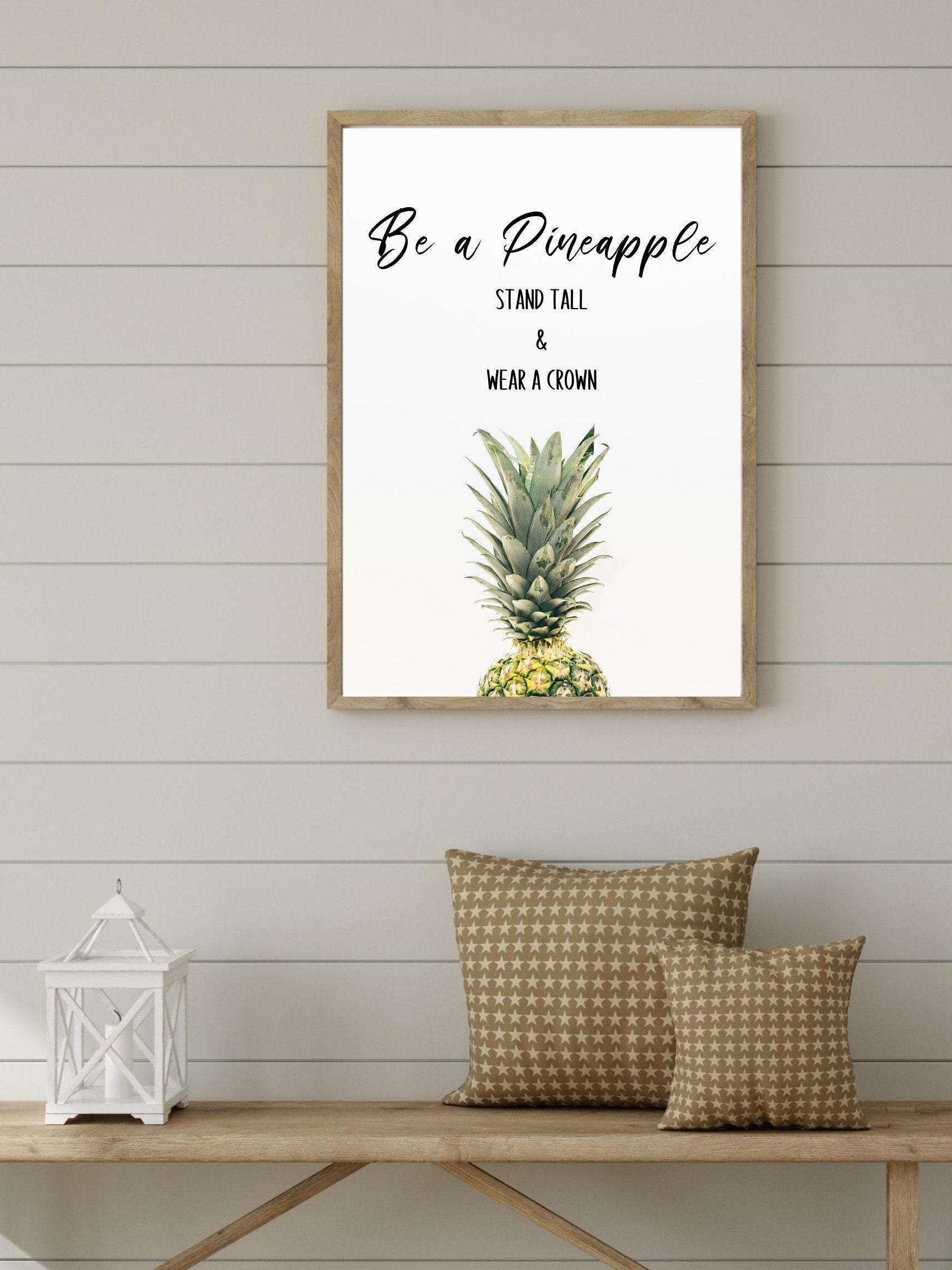 Be a Pineapple Sign Digital Download Quick Turnaround - Etsy