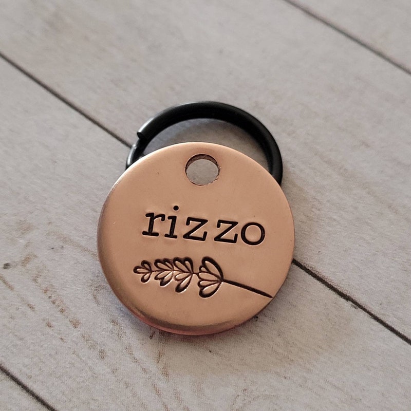 Small Dog Tag - Etsy