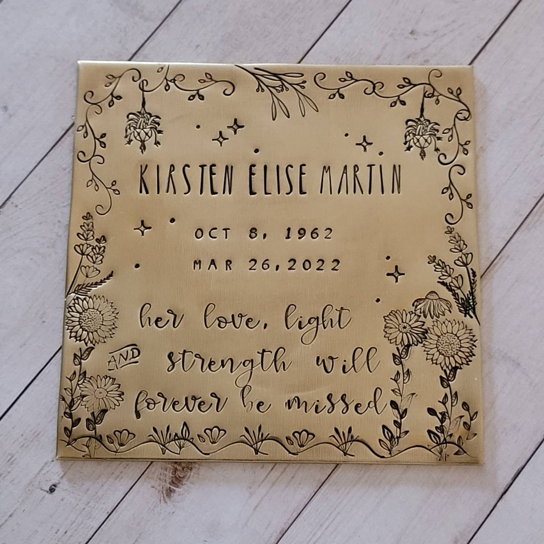 URN PLAQUE, 3x3", Urn Dedication, Pet Urn, Pet Cremation, Dedication ...