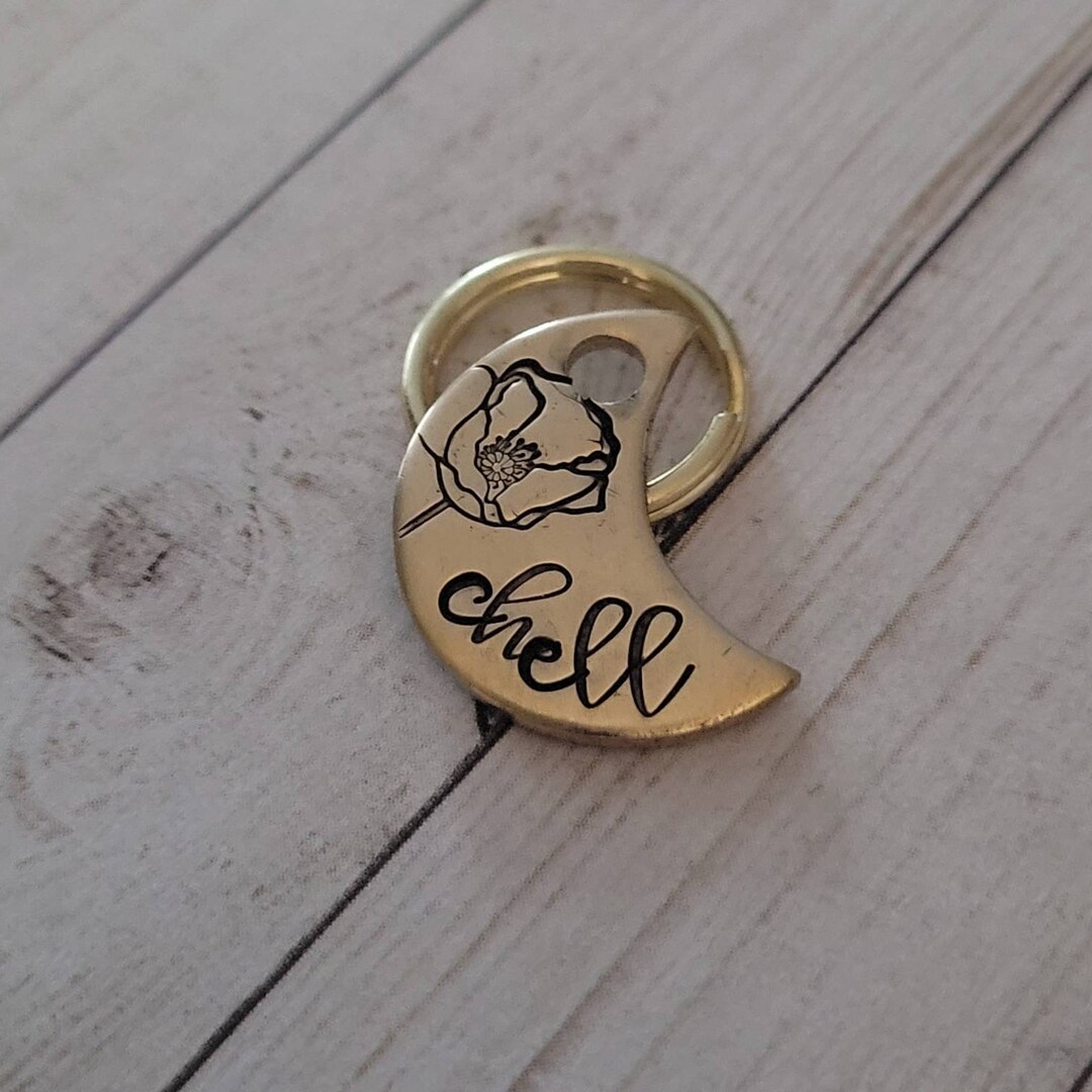 SMALL PET Tag Cat Tag & Small Dog Tag 3/4 Pet ID Tag - Etsy