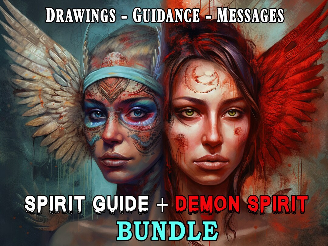 Your Spirit Guide and Demon Spirit Drawing and Reading, Messages and ...