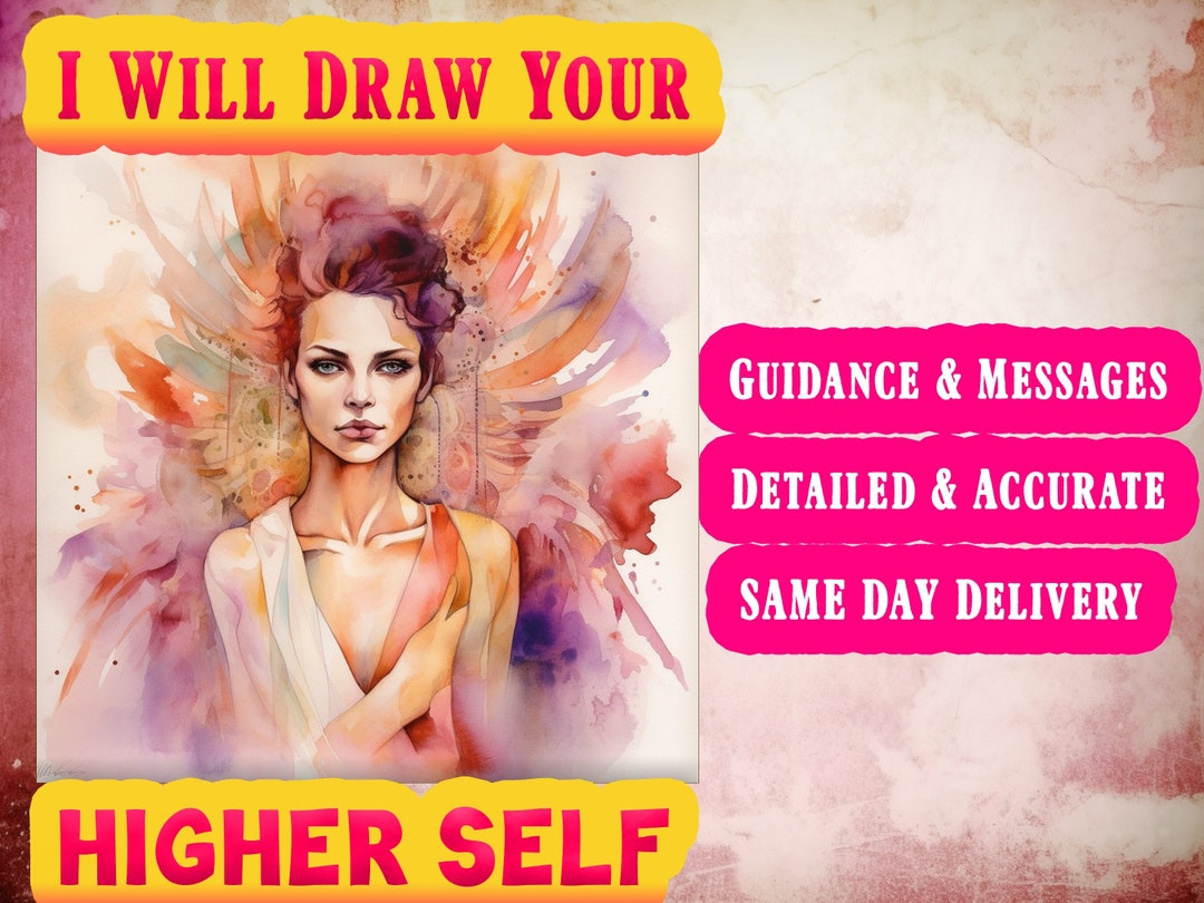 Your Higher Self Drawing and Reading, Guidance and Messages From Your ...