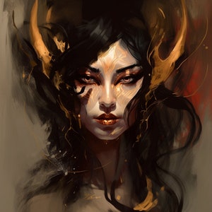 Demon Spirit Drawing and FREE Reading, 12-hour Delivery, Messages From ...