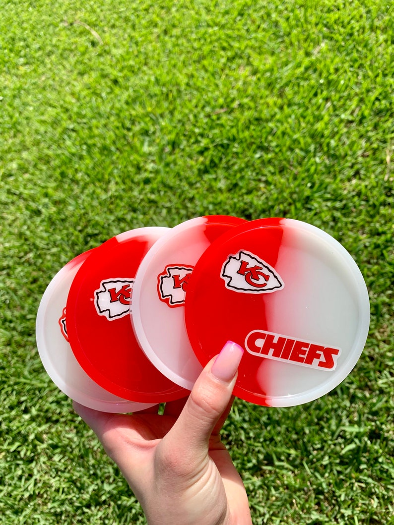 Kansas City Chiefs Coasters - Etsy
