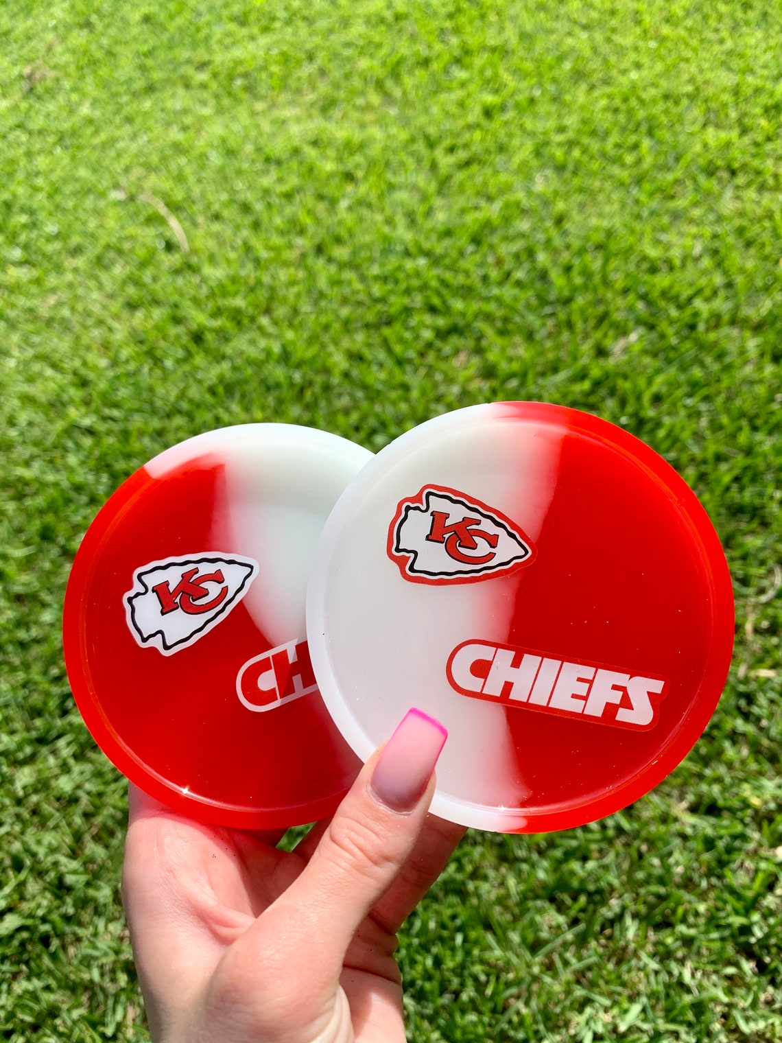 Kansas City Chiefs Coasters | Etsy