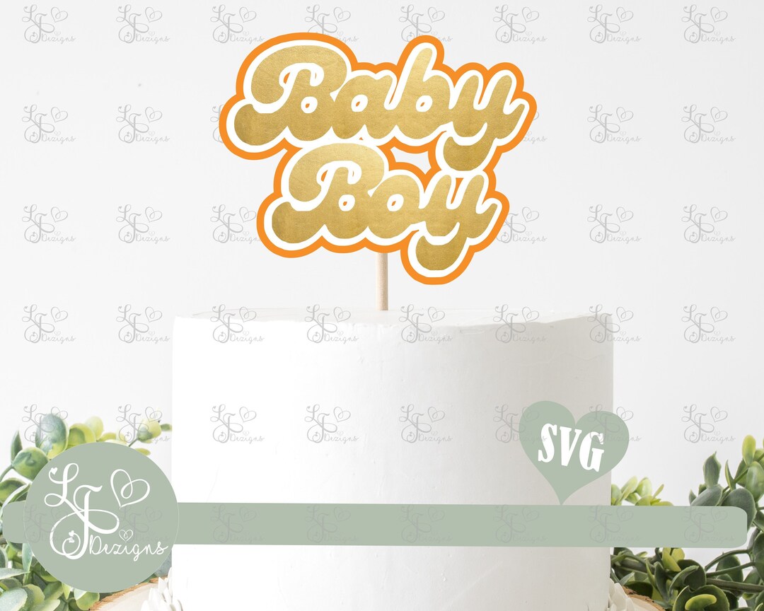 Groovy Baby Svg Groov Baby Cake Topper Cake Topper Svg Svgs - Etsy