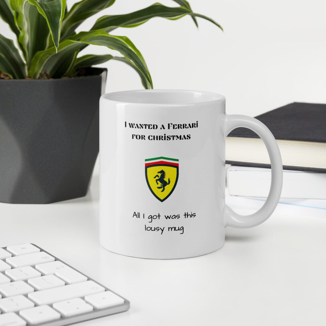 Funny Mug I Wanted A Ferrari for Novelty Gift Mug Ferrari - Etsy UK