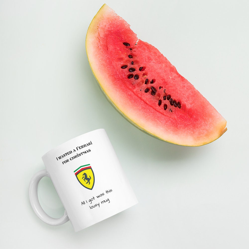 Funny Mug I Wanted A Ferrari for Novelty Gift Mug Ferrari - Etsy UK