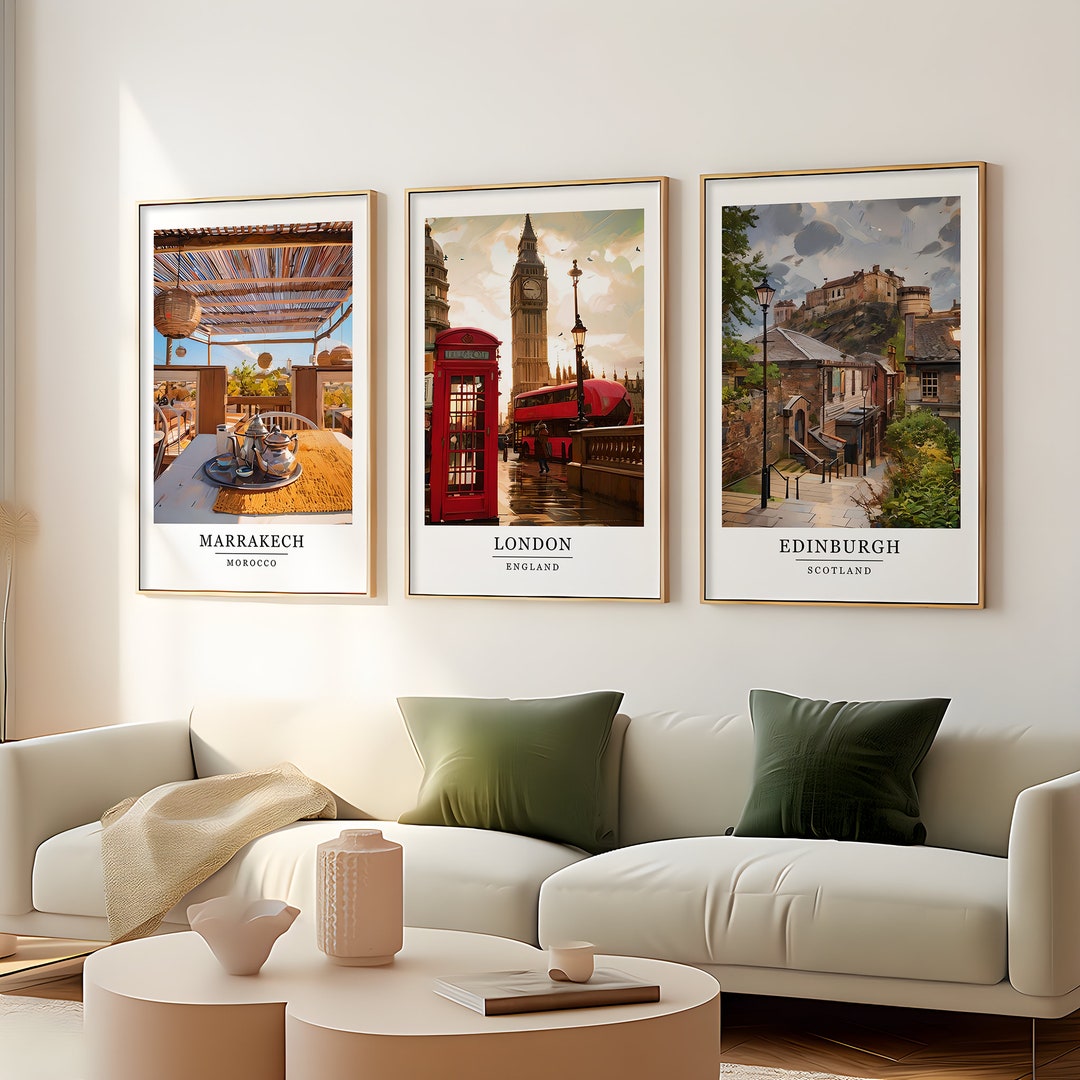 Watercolour Style Travel Posters, ANY LOCATION, Paint Effect City ...