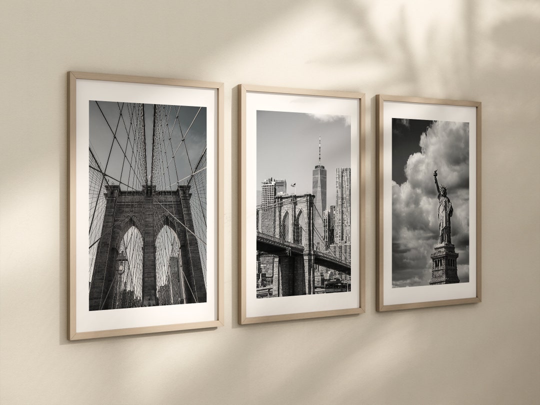 New York City Set of 3 Prints - Etsy