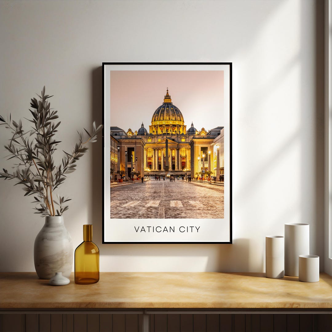 Vatican City Poster. - Etsy
