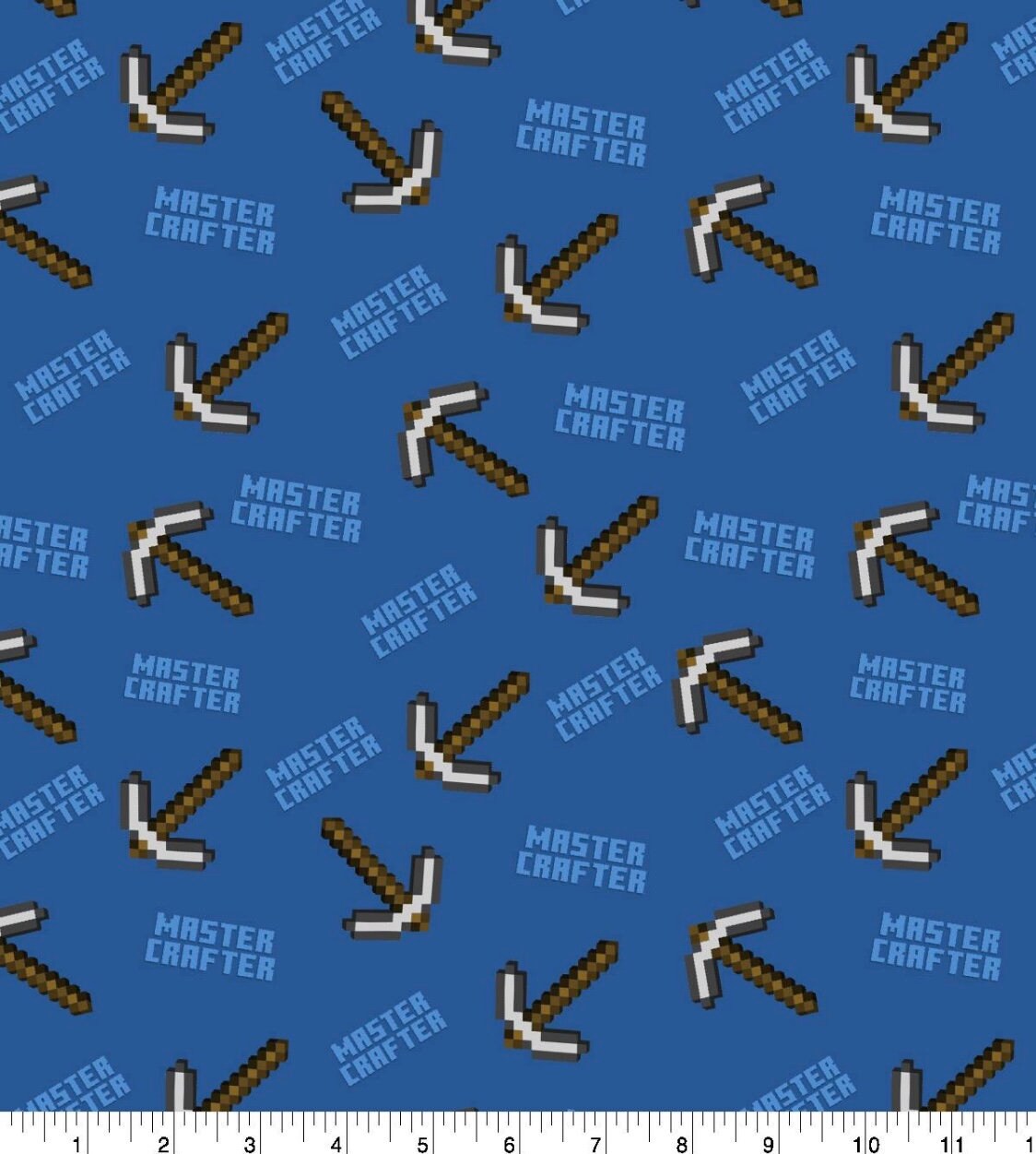 Minecraft Cotton Fabric Fat Quarter - Etsy