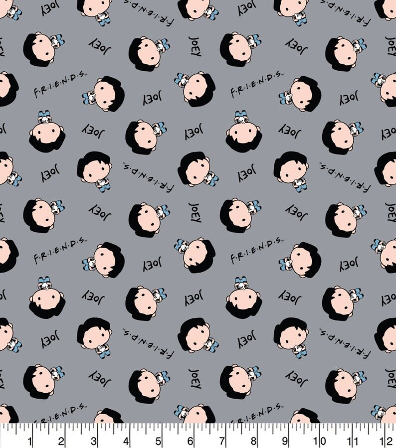 Friends Cotton Fabric 1/4 Yard - Etsy