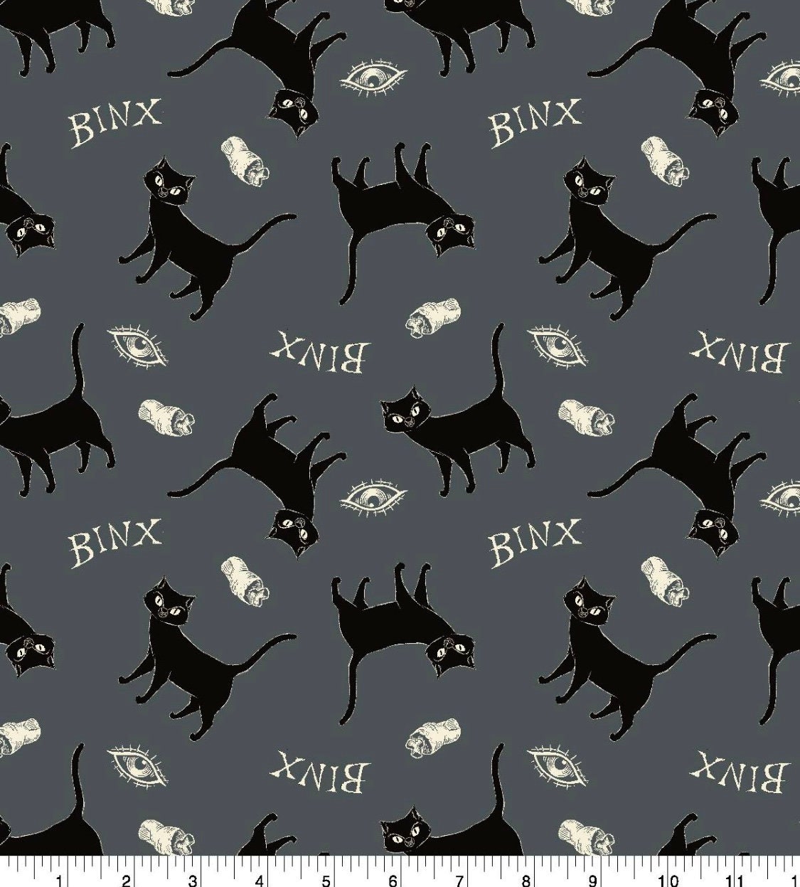 Hocus Pocus Cotton Fabric Fat Quarter - Etsy
