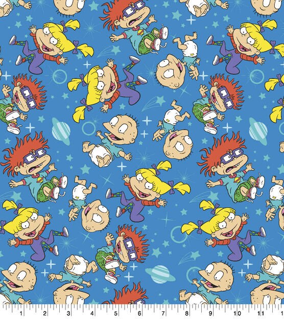 Rugrats Cotton Fabric Fat Quarter - Etsy